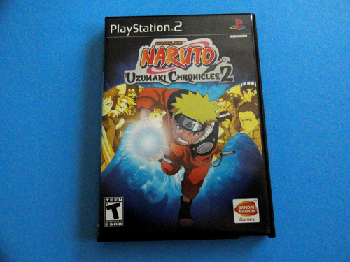 PS2 SHONEN JUMP NARUTO UZUMAKI CHRONICLES 2 COVER ART IN BLOCKBUSTER ...