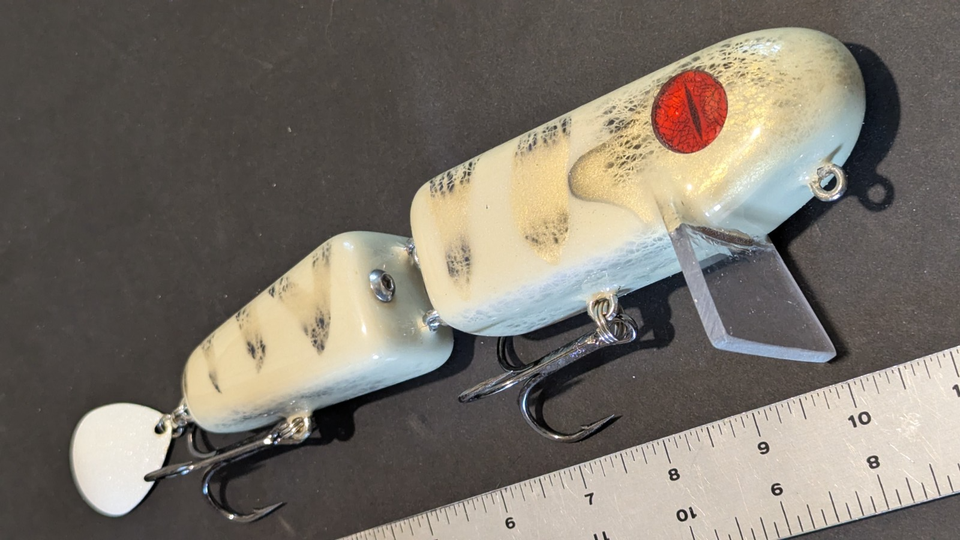 DRB Custom Baits Wobble Knocker 8.0 Musky Wake Bait | eBay