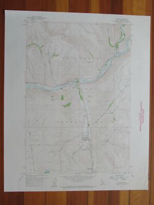 Lapwai Idaho 1959 Original Vintage USGS Topo Map | eBay