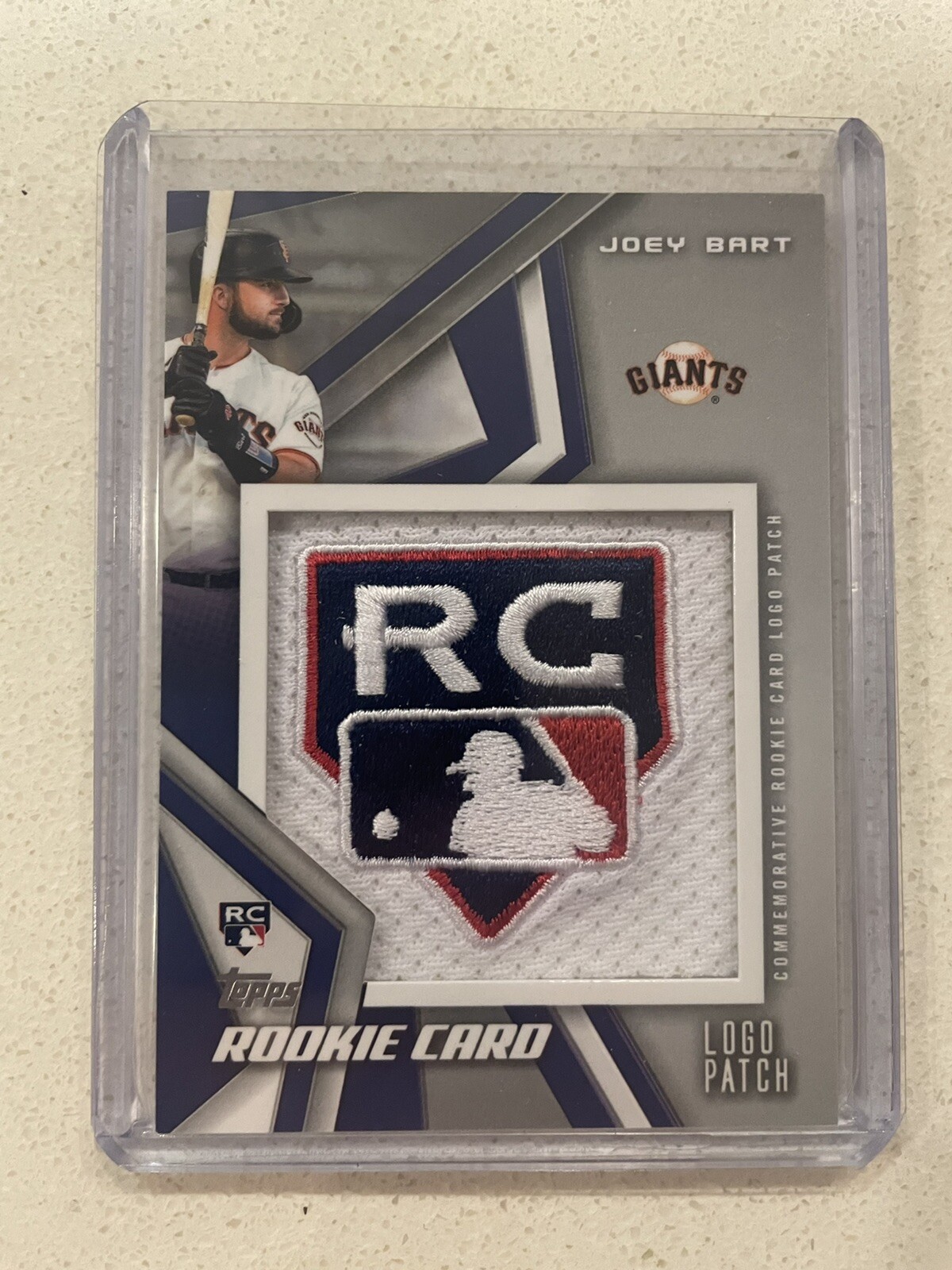 2021 Topps Series 2 Rookie Card Logo Patch Joey Bart | eBay