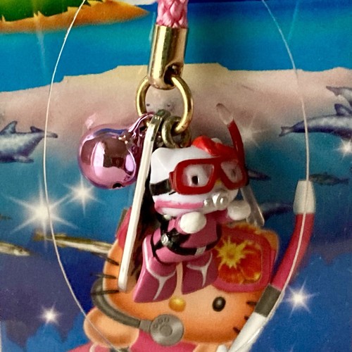 Hello Kitty Scuba Diving Guam Saipan Hawaii Mascot Charm Keychain ...
