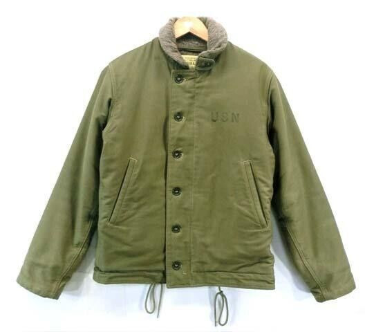 Buzz Rickson's Type N-1 N1 Deck Jacket Khaki Beige Si… - Gem