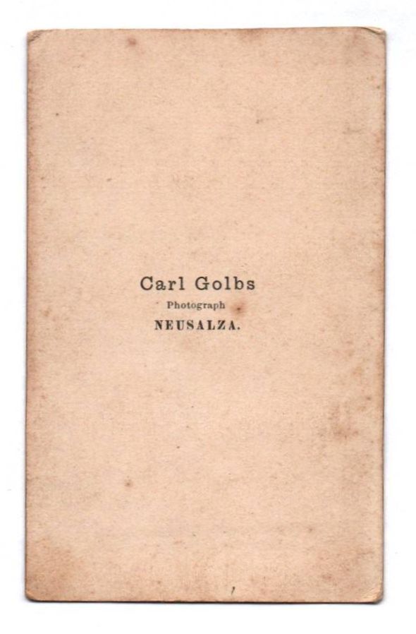 Cdv Hussar with Cap Cockade Possibly Official 1870s Neusalz Saxony | eBay