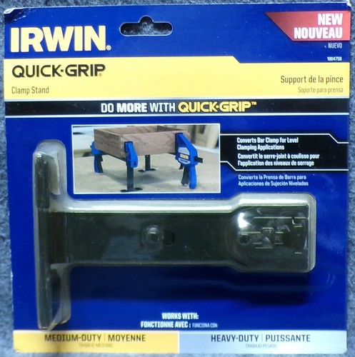 IRWIN Quick-Grip Clamp Stand Medium-Duty & Heavy-Duty 1964756 | eBay