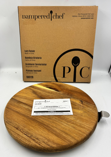 Pampered Chef Lazy Susan #100128 – New in the Box – Great for Cake Decorating | eBay