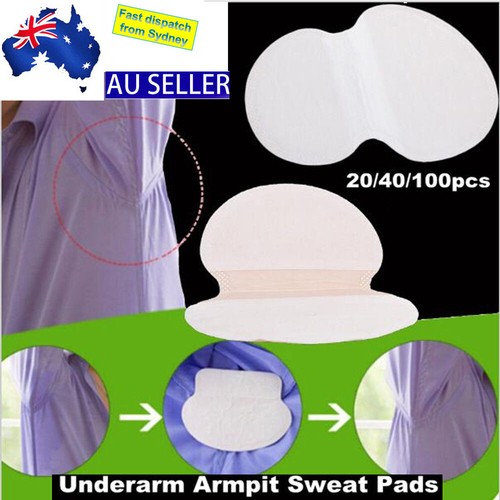Underarm Armpit Sweat Pads Stickers Absorbing Disposable Anti ...