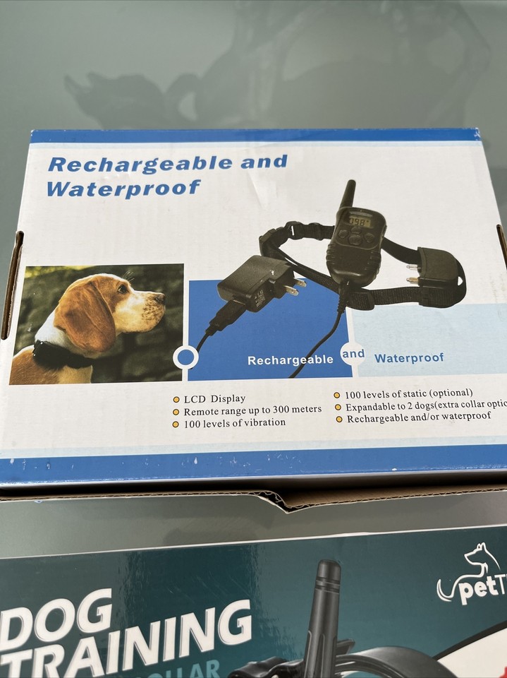 Lot New PetTech, Used PetAZ Remote Controlled Dog Training Collar ...