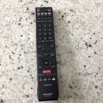 Sharp GB004WJSA Aquos Remote Control | eBay