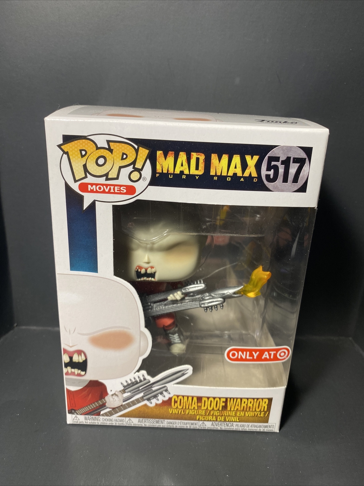 Funko Pop Mad Max Furiosa 508 Coma-doof Warrior Target 517 for sale ...