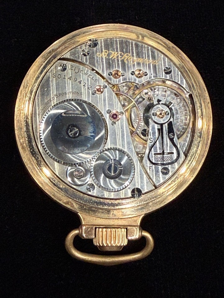 Waltham Pocket Watch -15 Jewels -1907 Wadsworth Gold Fill-Fancy Case ...