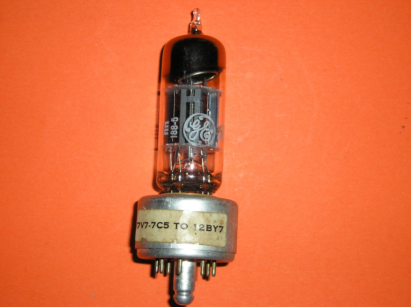 7V7-7C5 adapter to 12BY7, COMES WITH STRONG GE 12BY7 TUBE | eBay