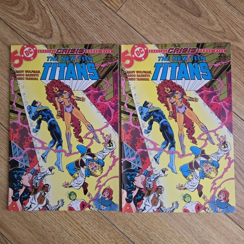 2x The New Teen Titans Vol 2 #14 (DC COMICS 1985) NIGHTWING STARFIRE | eBay