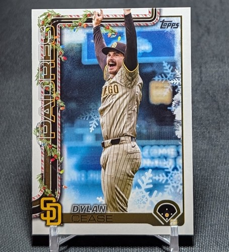 Dylan Cease 2025 Topps Holiday Baseball Card #H77 San Diego Padres | eBay
