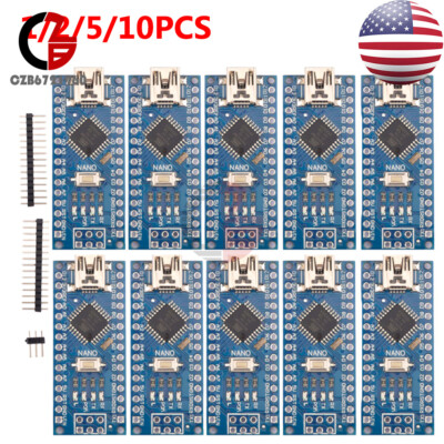 5-20pcs NANO V3.0 ATMEGA328P Micro-Controller CH340C Board USB For ...