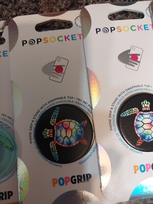 PopSockets Phone Grip with Expanding Kickstand, Animal PopGrip - Turtle ...
