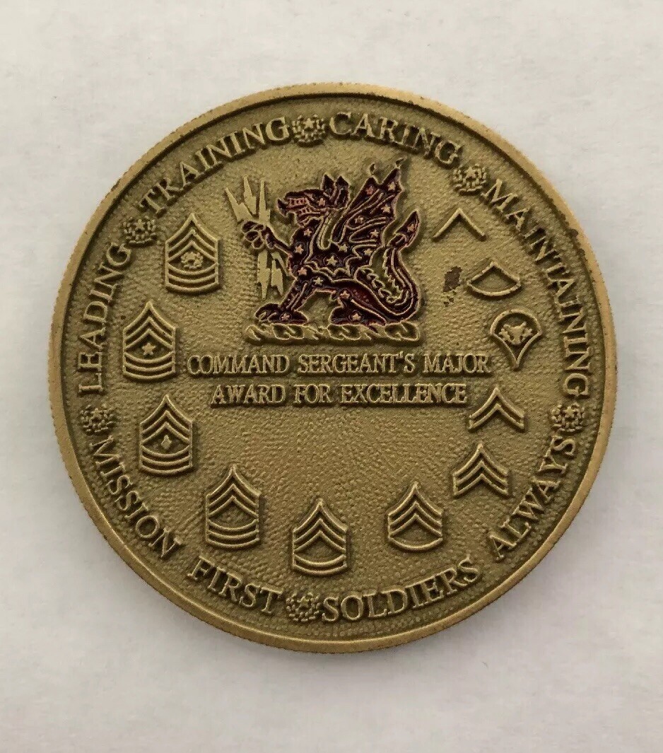 204th Military Intelligence Battalion Aerial Reconnaissance Command CSM ...