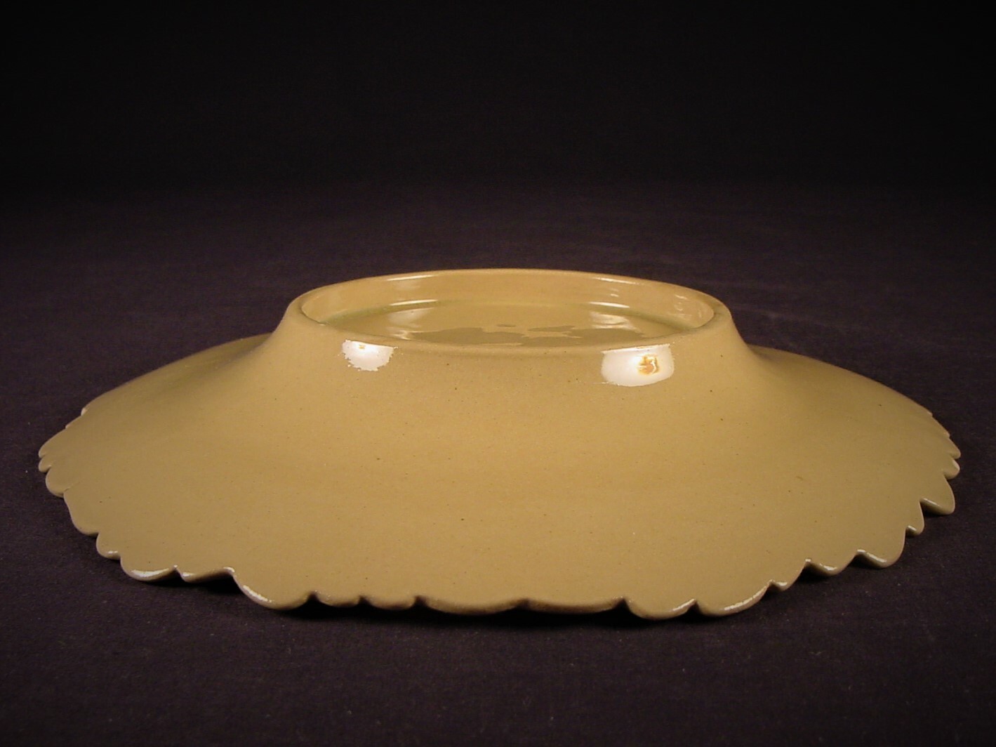 VERY RARE ANTIQUE 1800s RAISED RELIEF FLORAL DECORATED PLATE #3 YELLOW ...