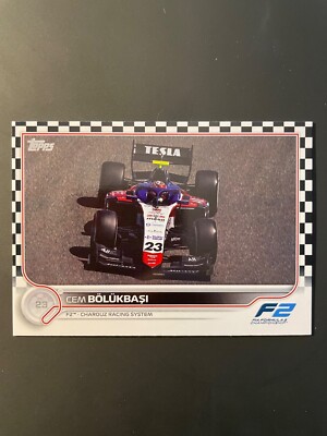 2022 Formula 1 Racing Base Checker Flag Cars #148 Cem Bolukbasi F2 | eBay