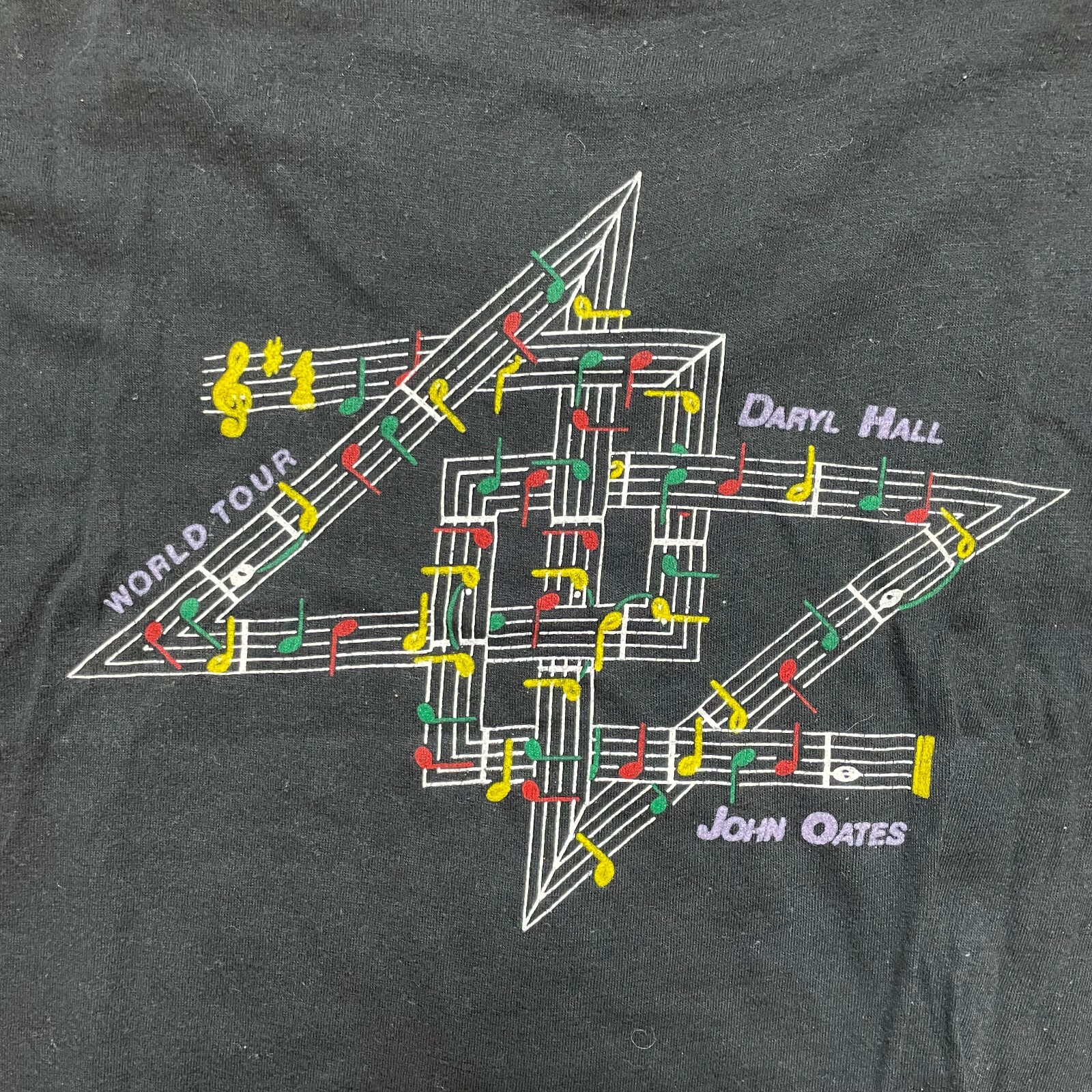 Vintage 80’s Daryl Hall and John Oates World Tour Con… - Gem