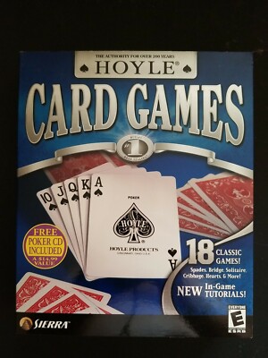 Video Game PC Hoyle Card Games NEW SEALED Big Box | eBay