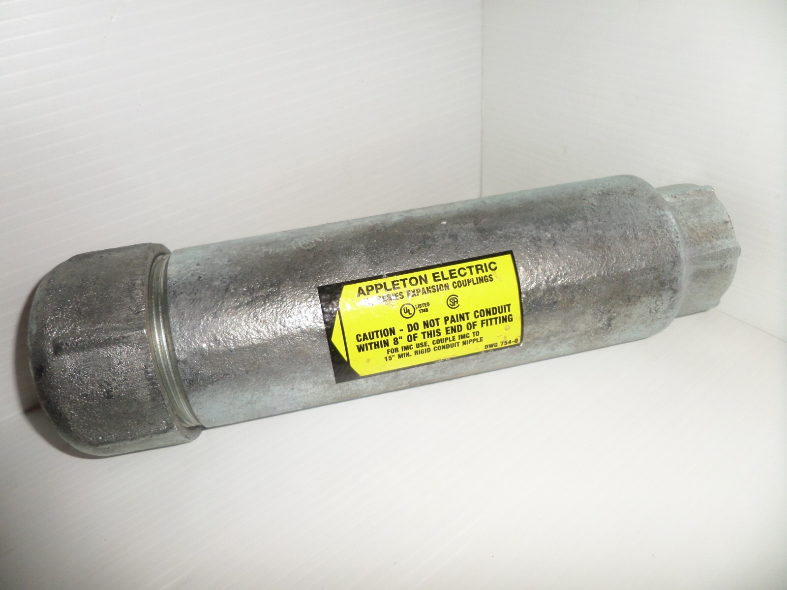 ⭐NEW⭐ APPLETON XJ1508 EXPANSION COUPLING 1-1/2" FITTING 8" MOVEMENT | eBay