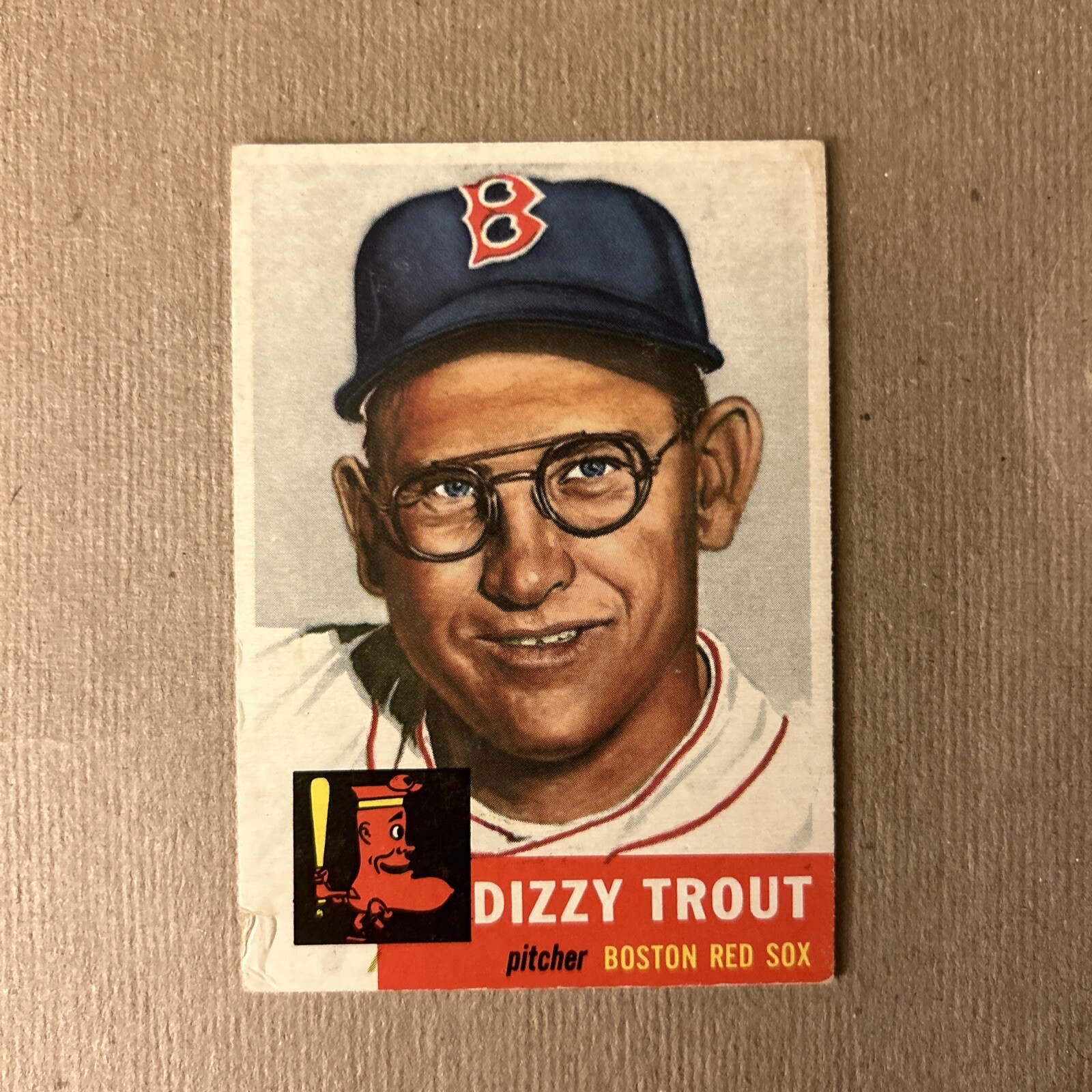 1953 Topps Baseball Dizzy Trout Boston Red Sox Card #169 | eBay