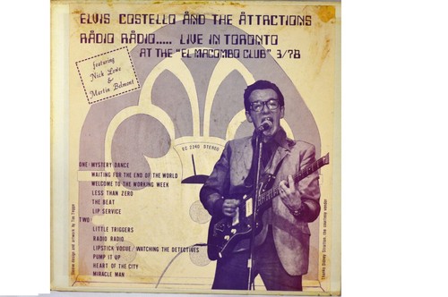 ELVIS COSTELLO Live In Toronto At The El Macombo Club LP a7539 | eBay
