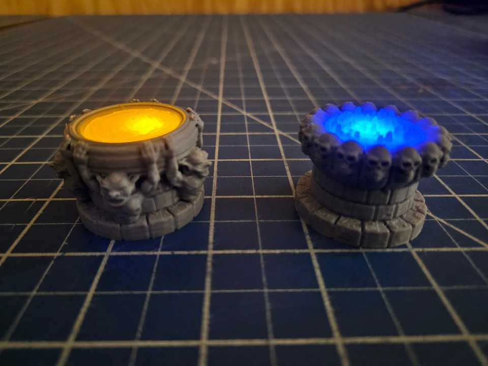 Scrying Pool LED - 28 mm / 1" - DragonLock - DND - Pathfinder - RPG ...