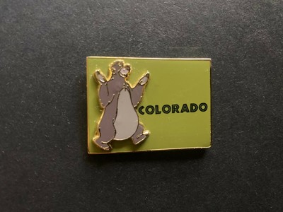 State Character Pins Colorado Baloo Jungle Book Disney Pin 14930 | eBay
