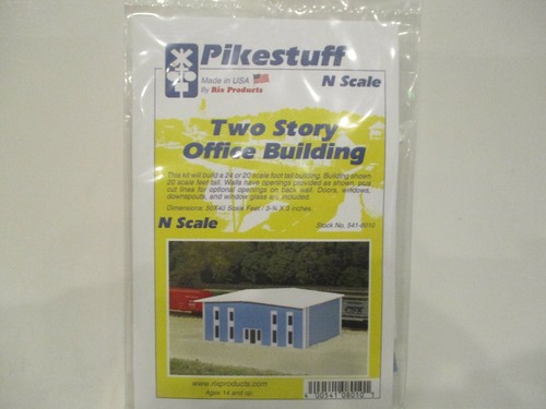 PIKESTUFF N SCALE TWO STORY OFFICE BUILDING KIT - STOCK #541-8010 | eBay