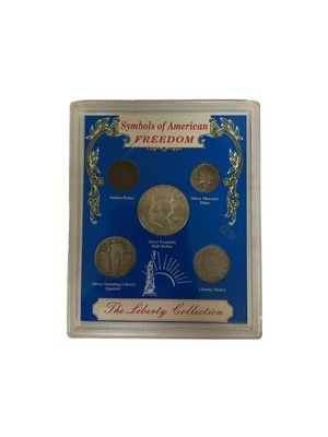 SYMBOLS OF AMERICAN FREEDOM THE LIBERTY COLLECTION 5 COIN SET | eBay