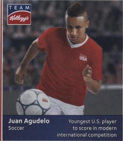 2012 Kellogg's Team Kellogg's Team USA - Juan Agudelo for sale online | eBay