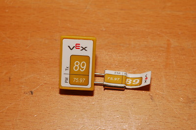VEX Robotics Transmitter Frequency Module *Channel 89* & Receiving ...
