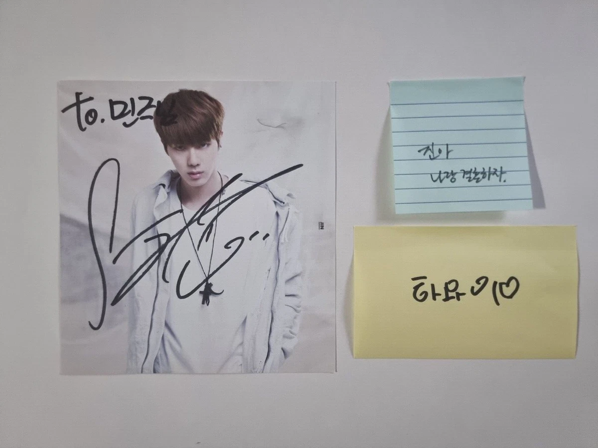 Jin Bangtan Boys Fansign