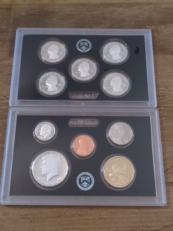 2018 United States Mint Silver Proof Set Uncirculated COA 10 Coin | eBay