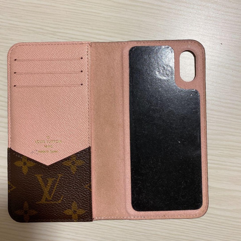 Louis Vuitton Monogram iPhone X pink case From Japan From Japan | eBay