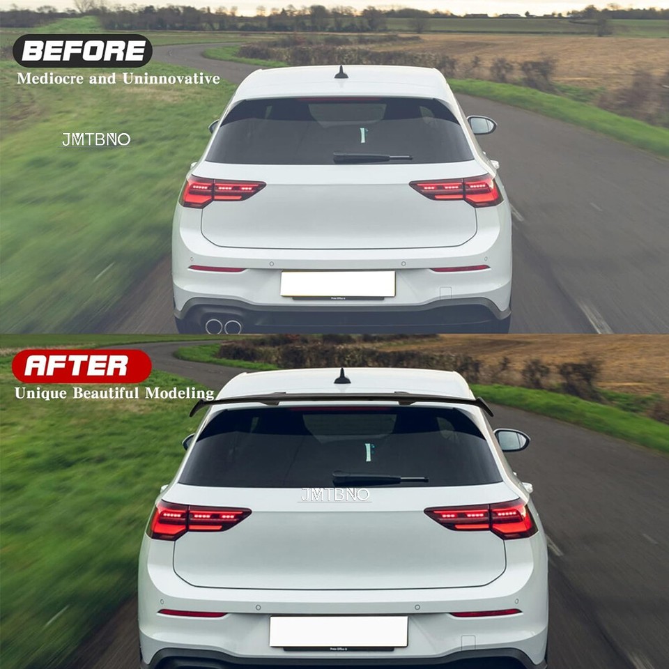 52" Car SUV Rear Spoiler Trunk Matte Black GT Wing For Subaru Forester ...