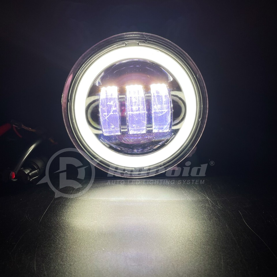 For 1993-2002 Pontiac Firebird Trans Am 2x 4.5" LED Halo Fog Lights ...