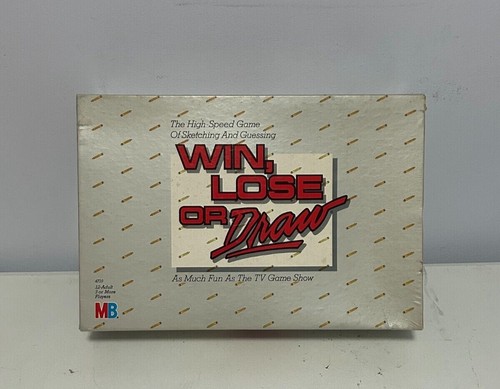 Win, Lose or Draw. Vintage Board Game THE ORIGINAL (1987) Edition | eBay