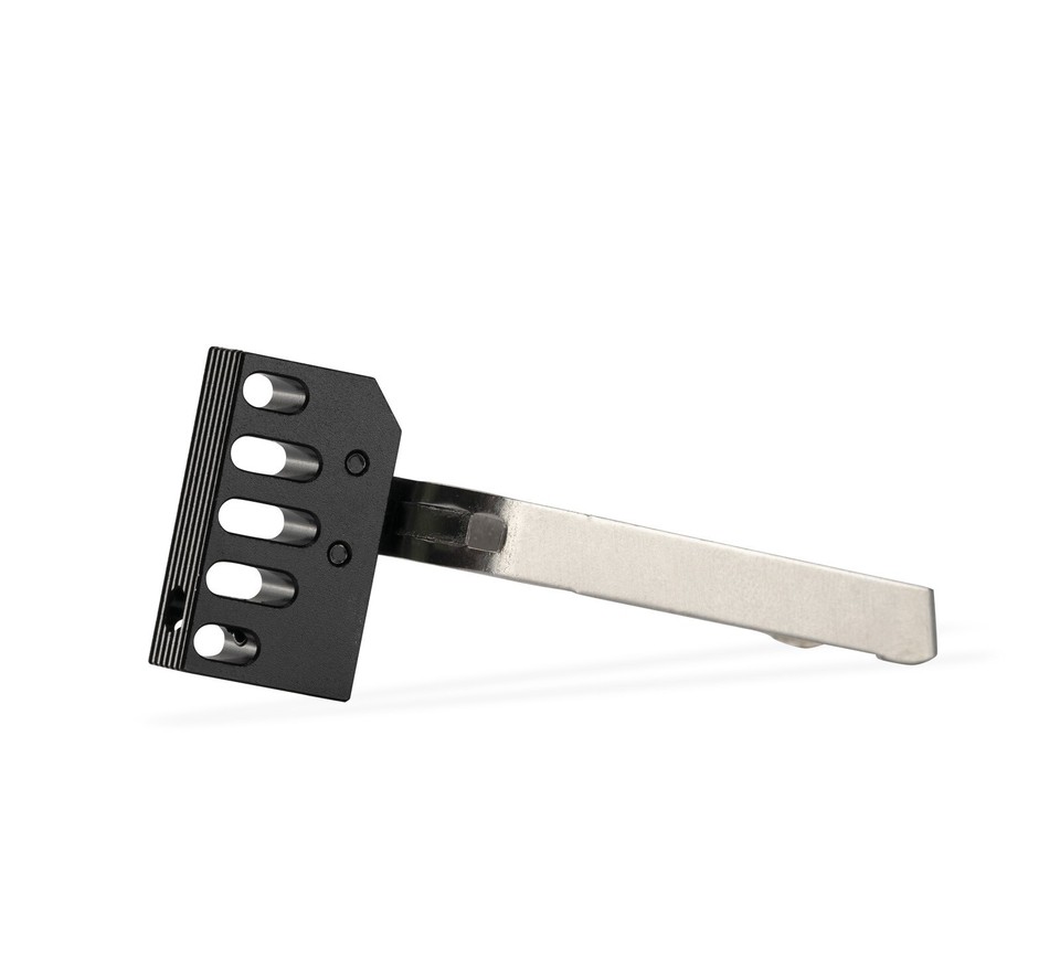 1911 trigger shutter design - anodized Black Flat aluminum shoe for all ...