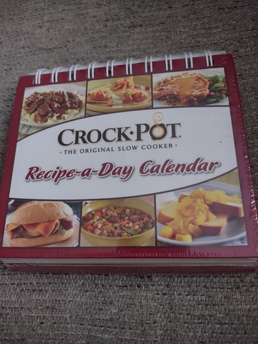 Crock-Pot Calendar Cookbook Recipe-A-Day Slow Cooker NEW SEALED | eBay