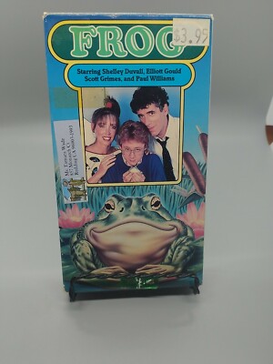 Frog (VHS, 1988) *RARE* Shelley Duvall Elliott Gould 1987 Orion Release ...