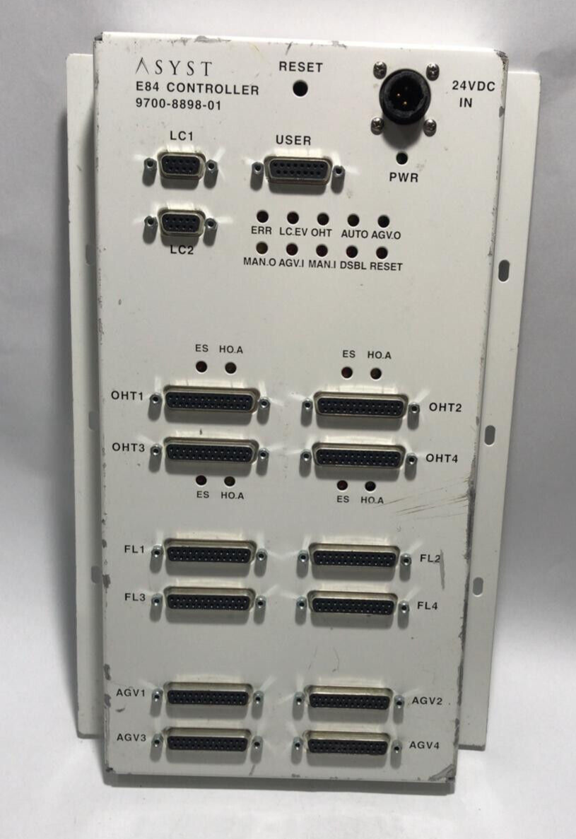 ASYST E84 CONTROLLER 9700-8898-01 | eBay