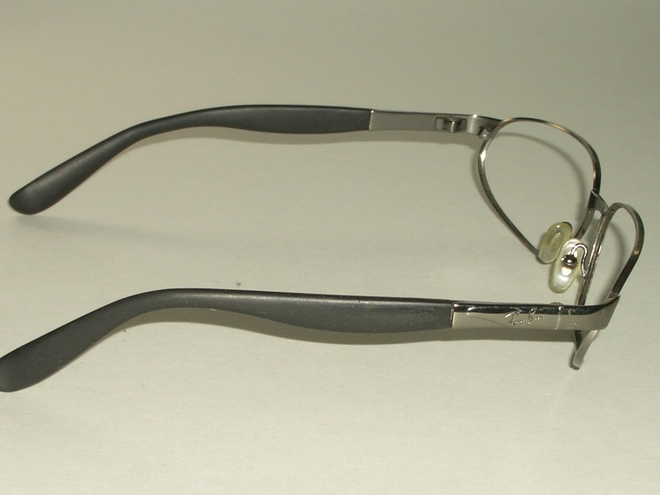 RAY-BAN RB3107 ??? PYTHON GUNMETAL SPORT WRAP EYEGLASS/SUNGLASSES ...