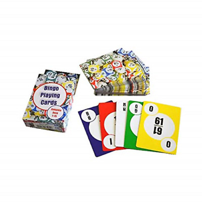 2 Pack Bingo Calling Cards Complete Deck of 75 Numbers B-1 to 0-75 | eBay