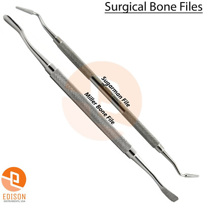 Dental Bone Files Surgical Miller Filer Sugarman Orthopedic Bones ...