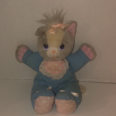 12" Vintage 1995 Tyco Magic Bottle Pets 66501 Cat Kitten Stuffed Animal ...