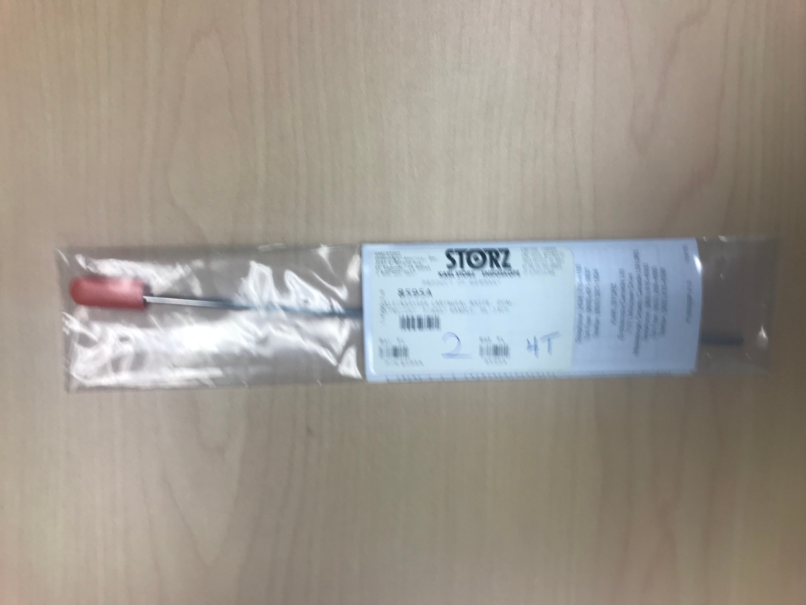 Karl Storz 8595A Kleinsasser Laryngeal Knife Oval Straight F/8597 ...