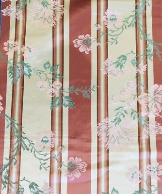 Vintage Scalamandre Pure Silk Showroom Fabric 25" x 22" | eBay