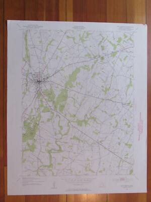 Gettysburg Pennsylvania 1953 Original Vintage USGS Topo Map | eBay